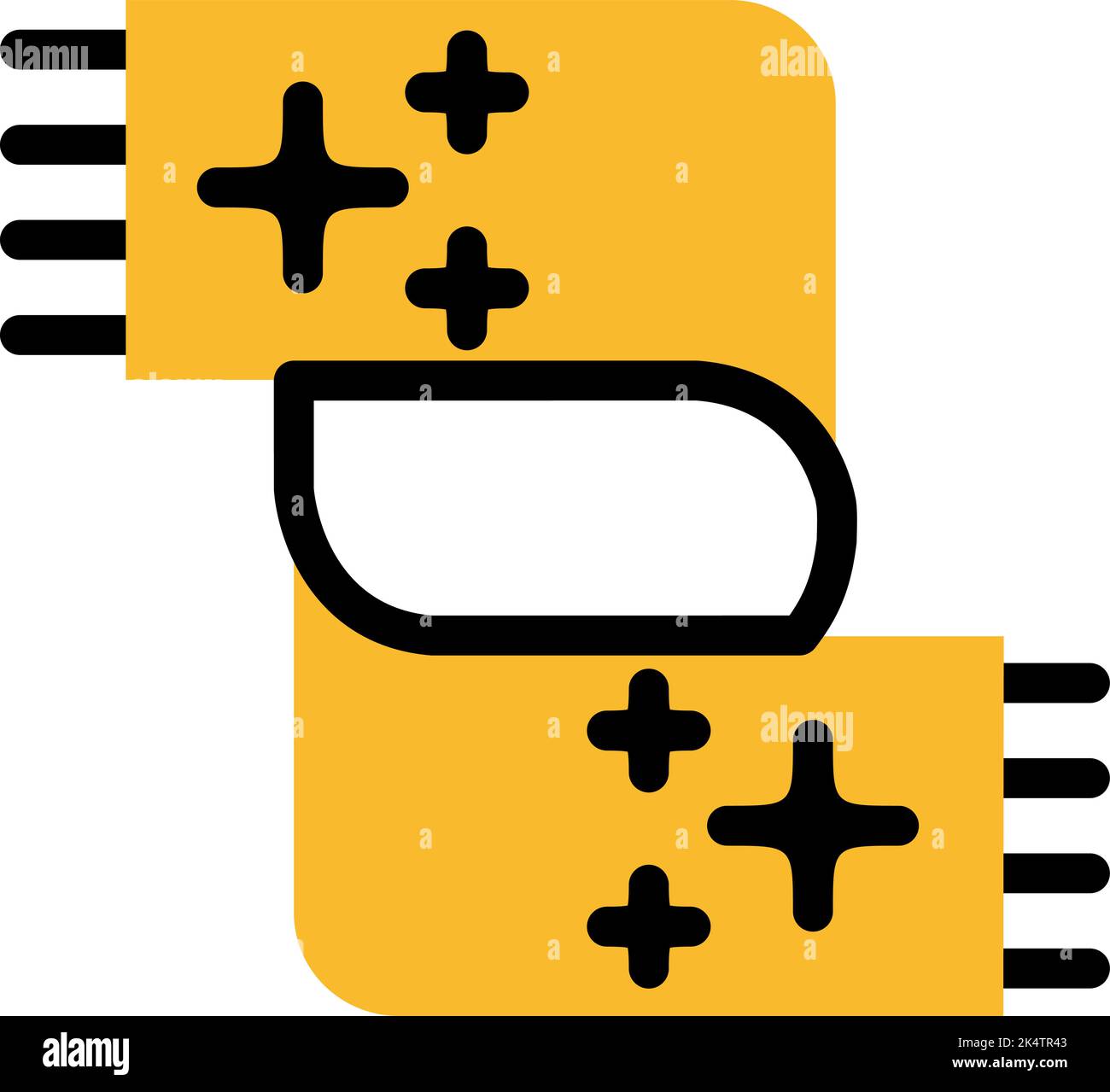 Winter scarf icon cartoon Stock Vector Images - Alamy