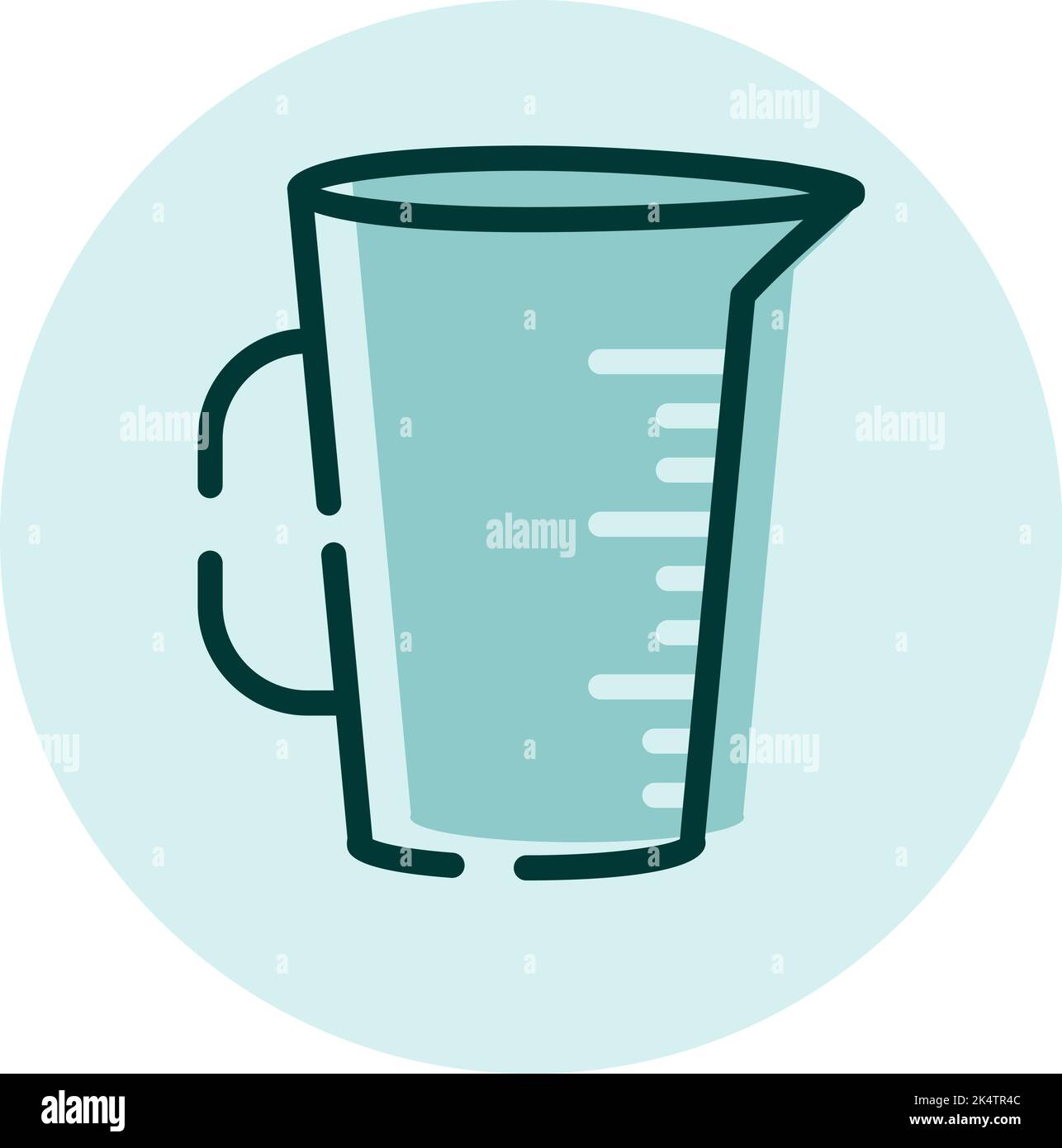 Measuring jug vector Stock Vector Images - Alamy