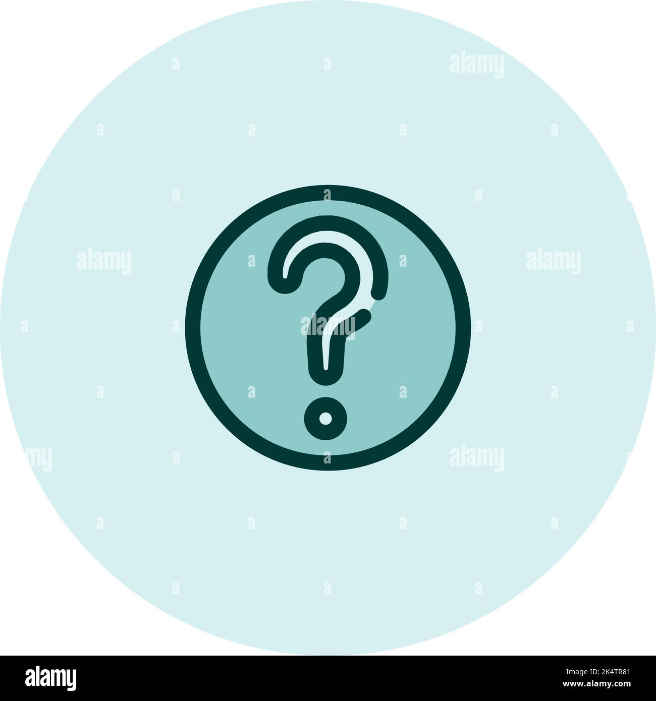 Banking questions, illustration, vector on a white background Stock ...
