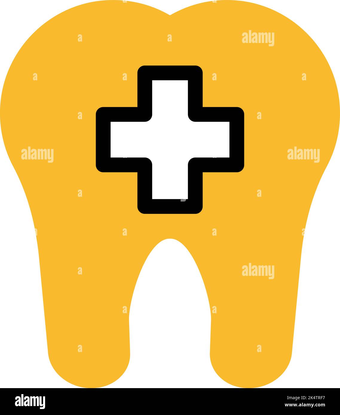 Tooth help, illustration, vector on a white background Stock Vector ...