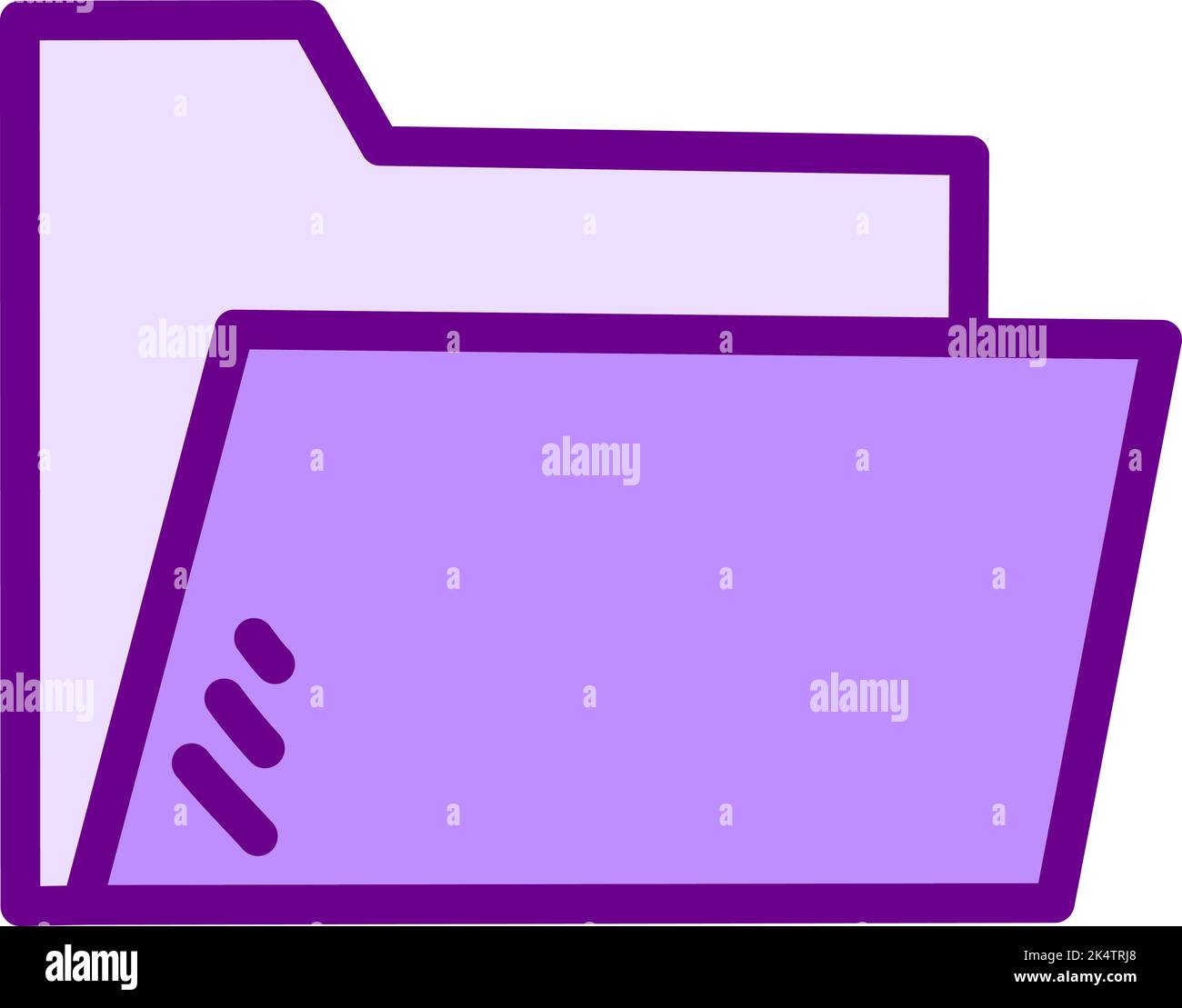 Office folder icon vector hi-res stock photography and images - Alamy