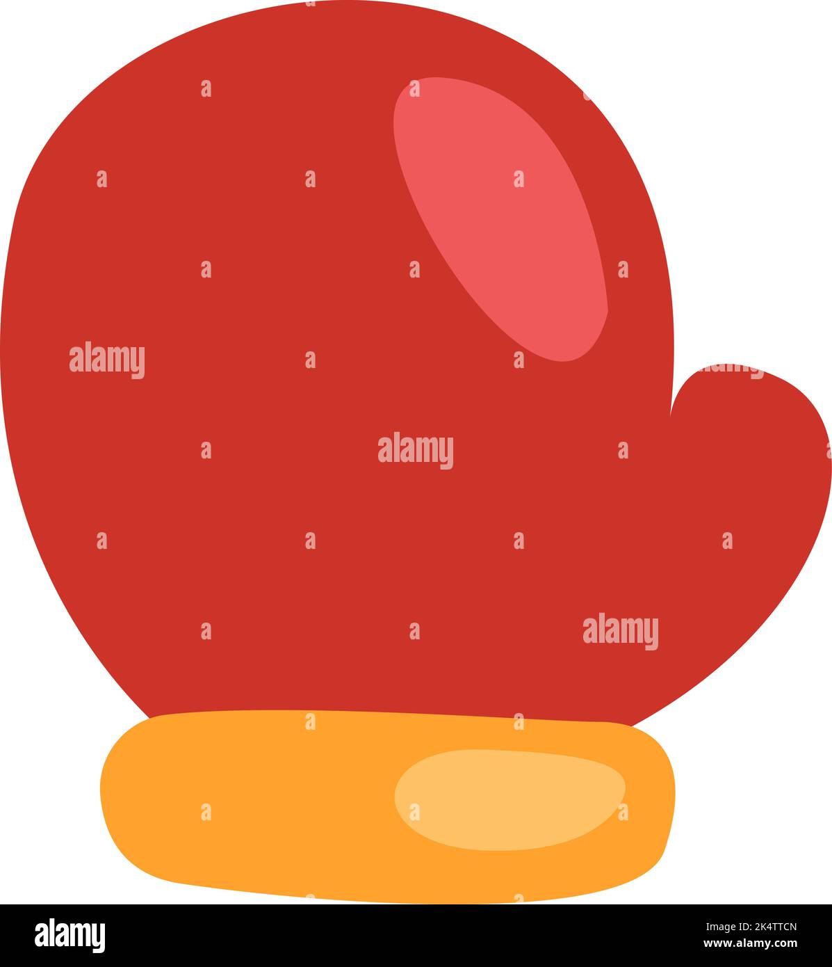 Knitted mitten Stock Vector Images - Alamy