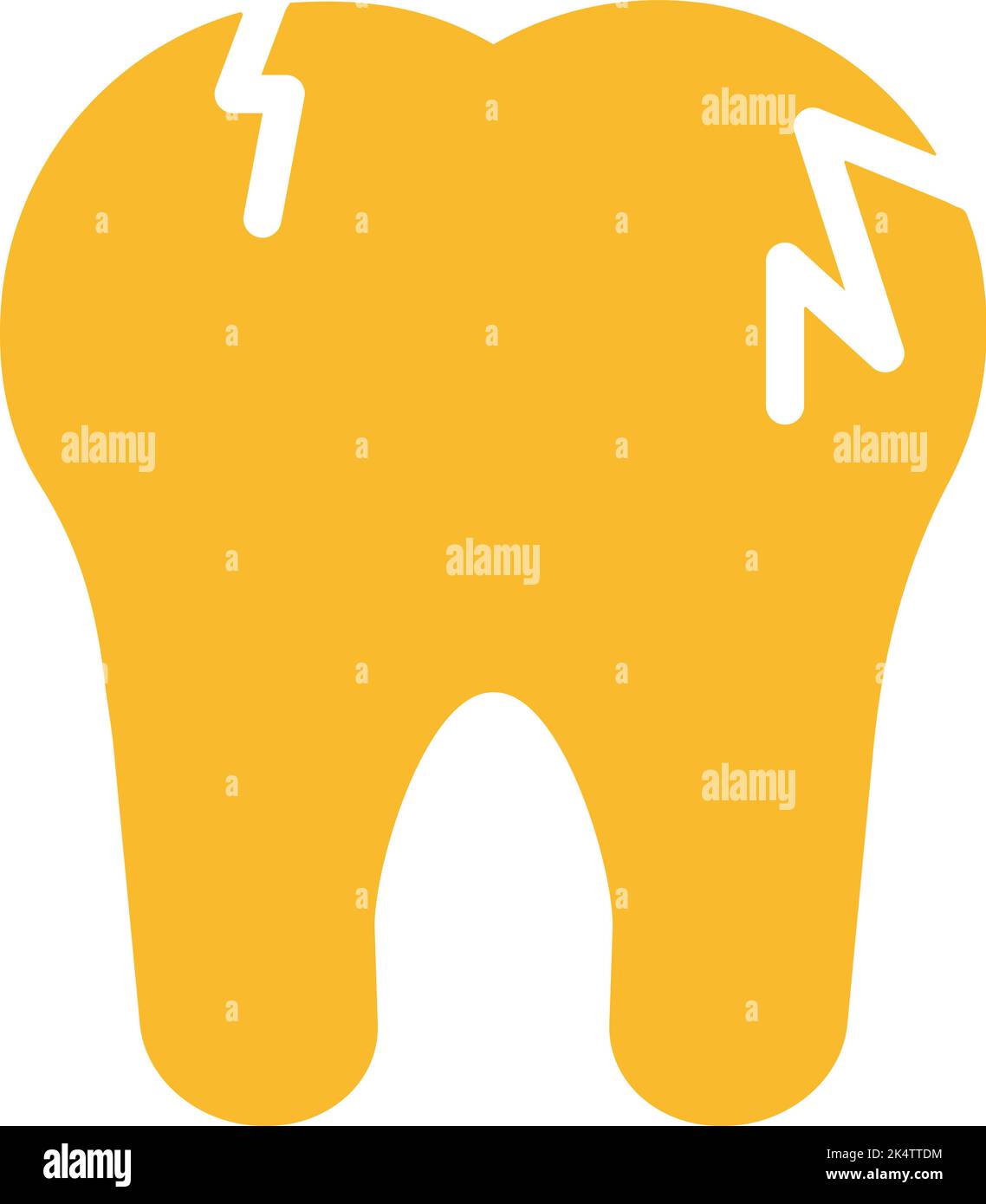 Broken tooth Stock Vector Images - Alamy