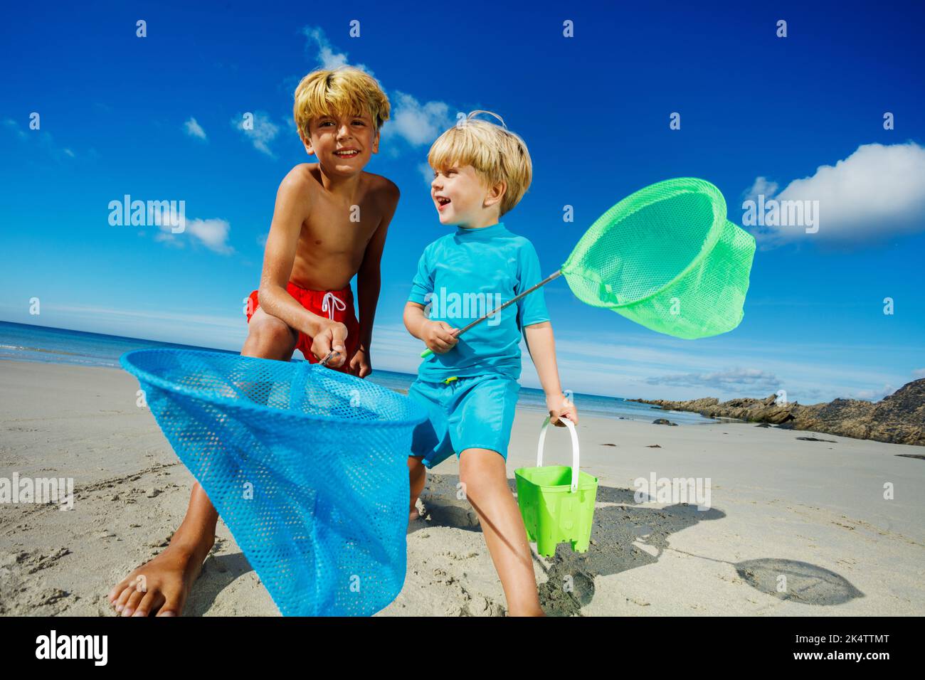 Butterfly catching hi-res stock photography and images - Alamy