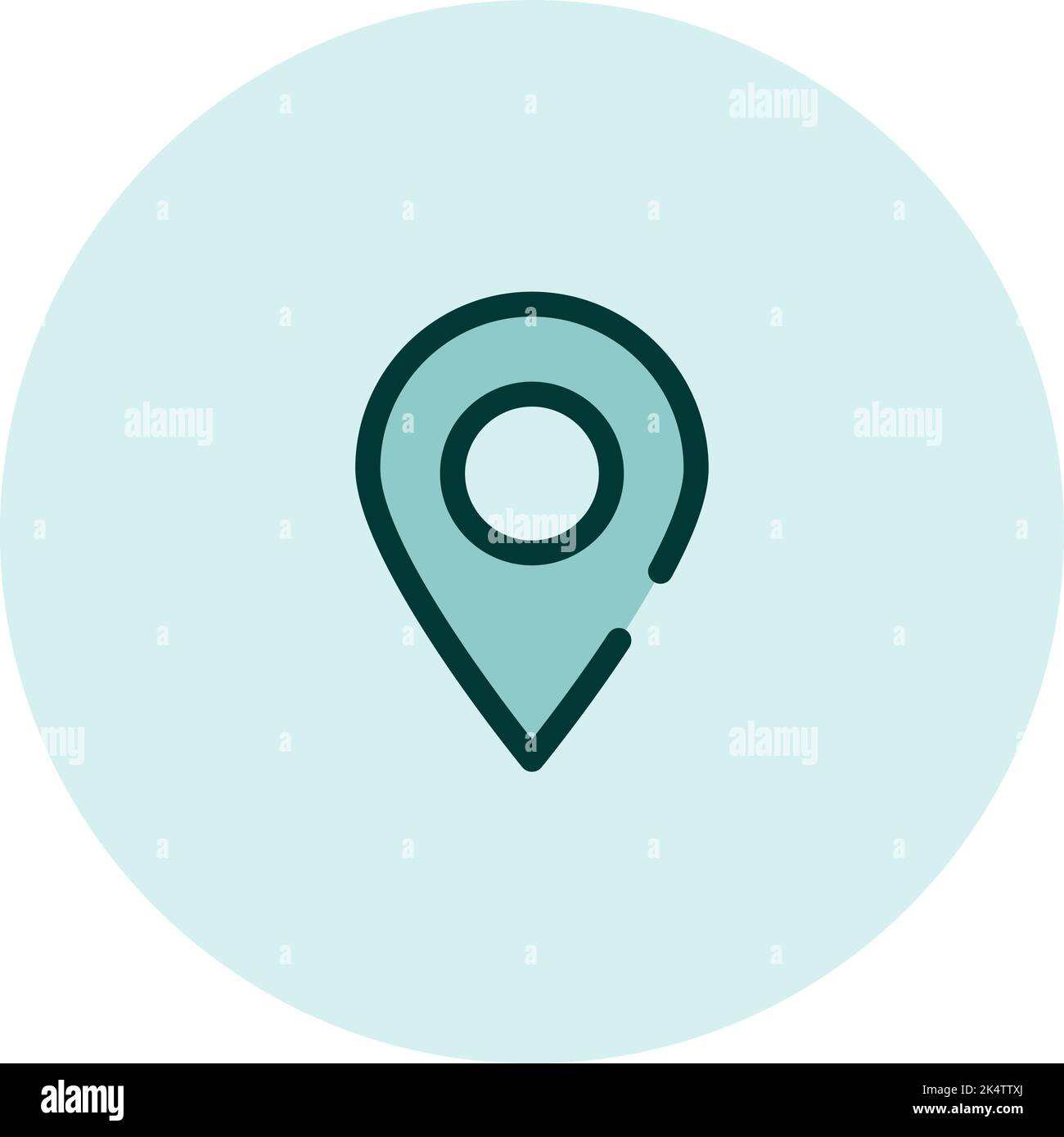 Banking location, illustration, vector on a white background Stock ...