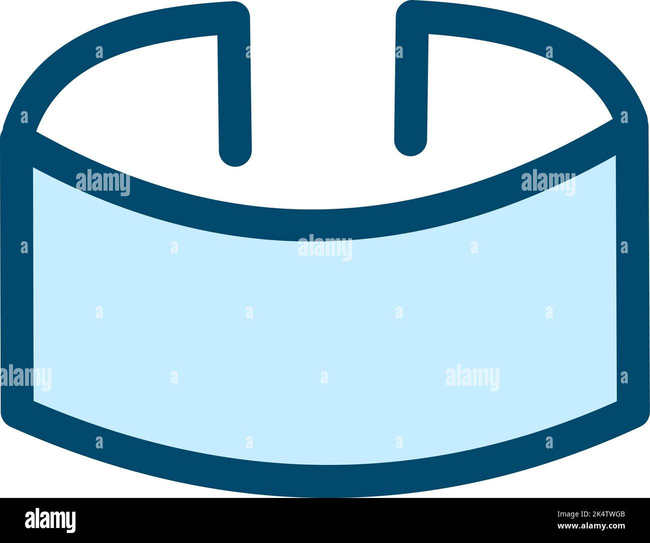 Racing fence, illustration, vector on a white background Stock Vector ...