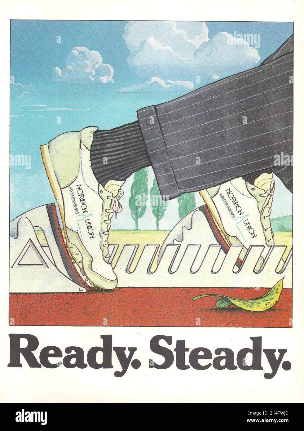 Norwich Union bank financial institution advertisement bank magazine ...