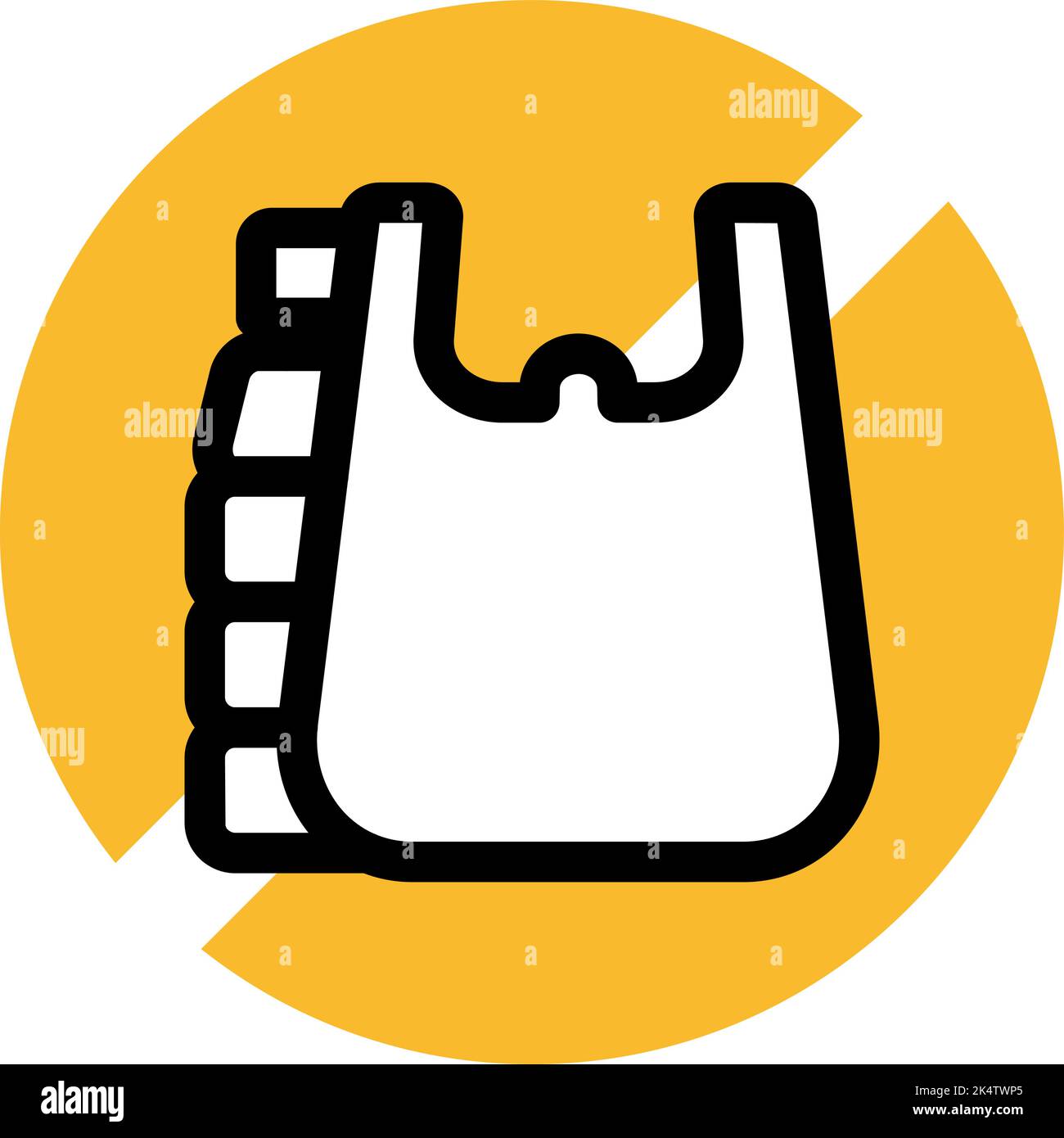 Plastic bag pollution concept Cut Out Stock Images & Pictures - Alamy