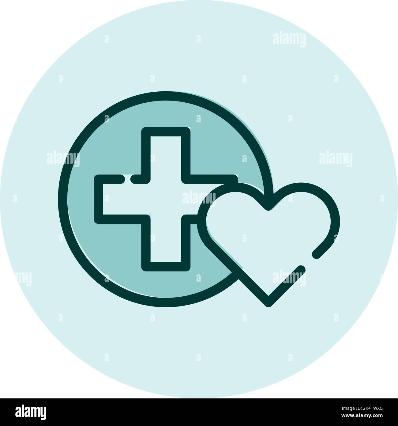 Donation and charity health, illustration, vector on a white background ...