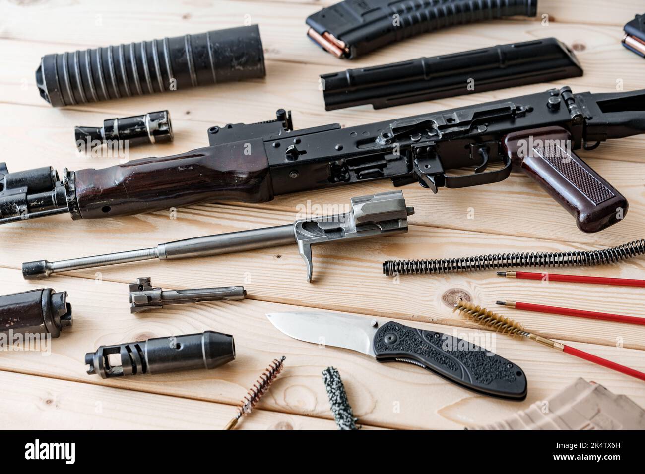 Firearm cleaning tools hi-res stock photography and images - Alamy