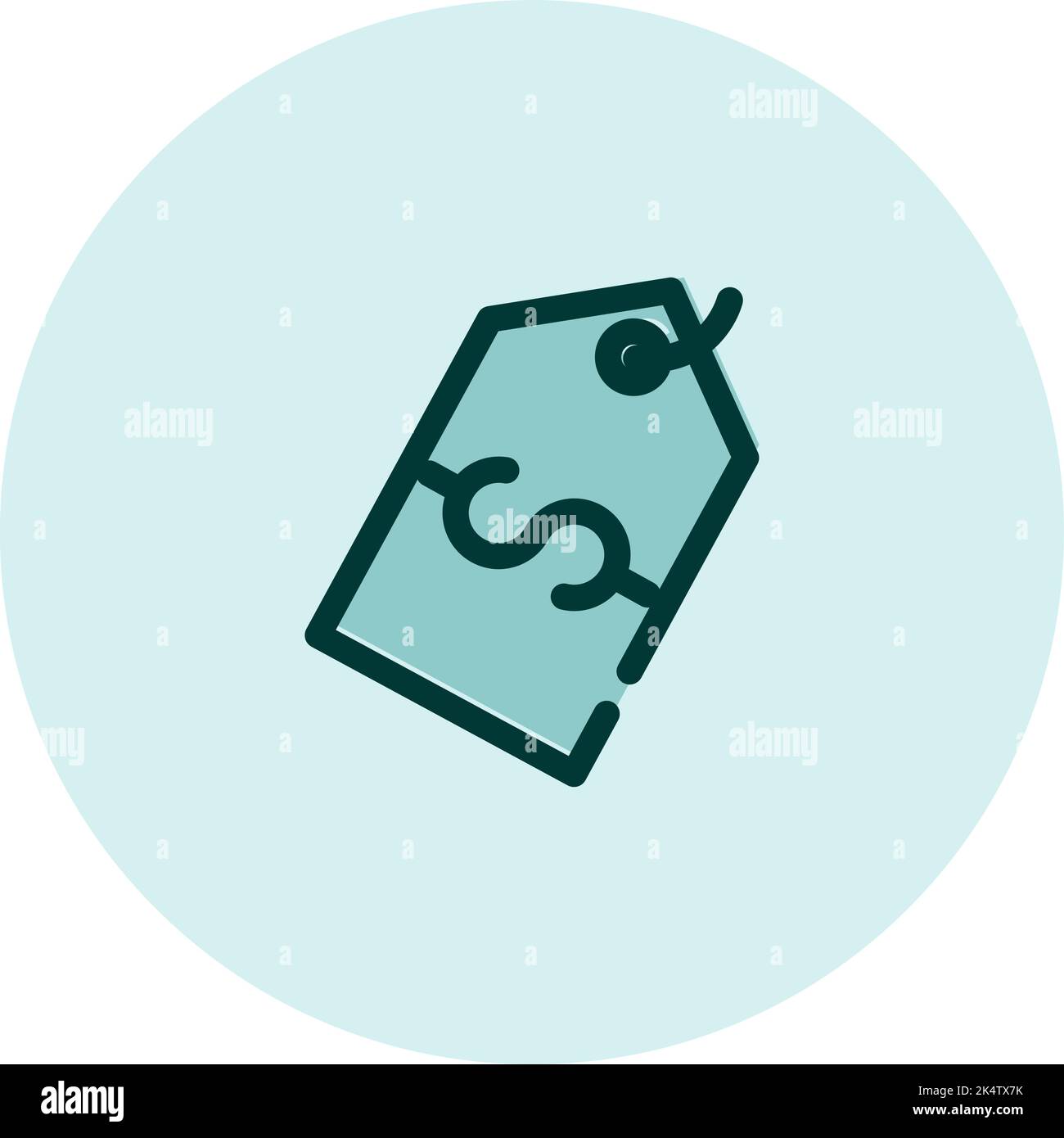 Commercial price, illustration, vector on a white background Stock ...