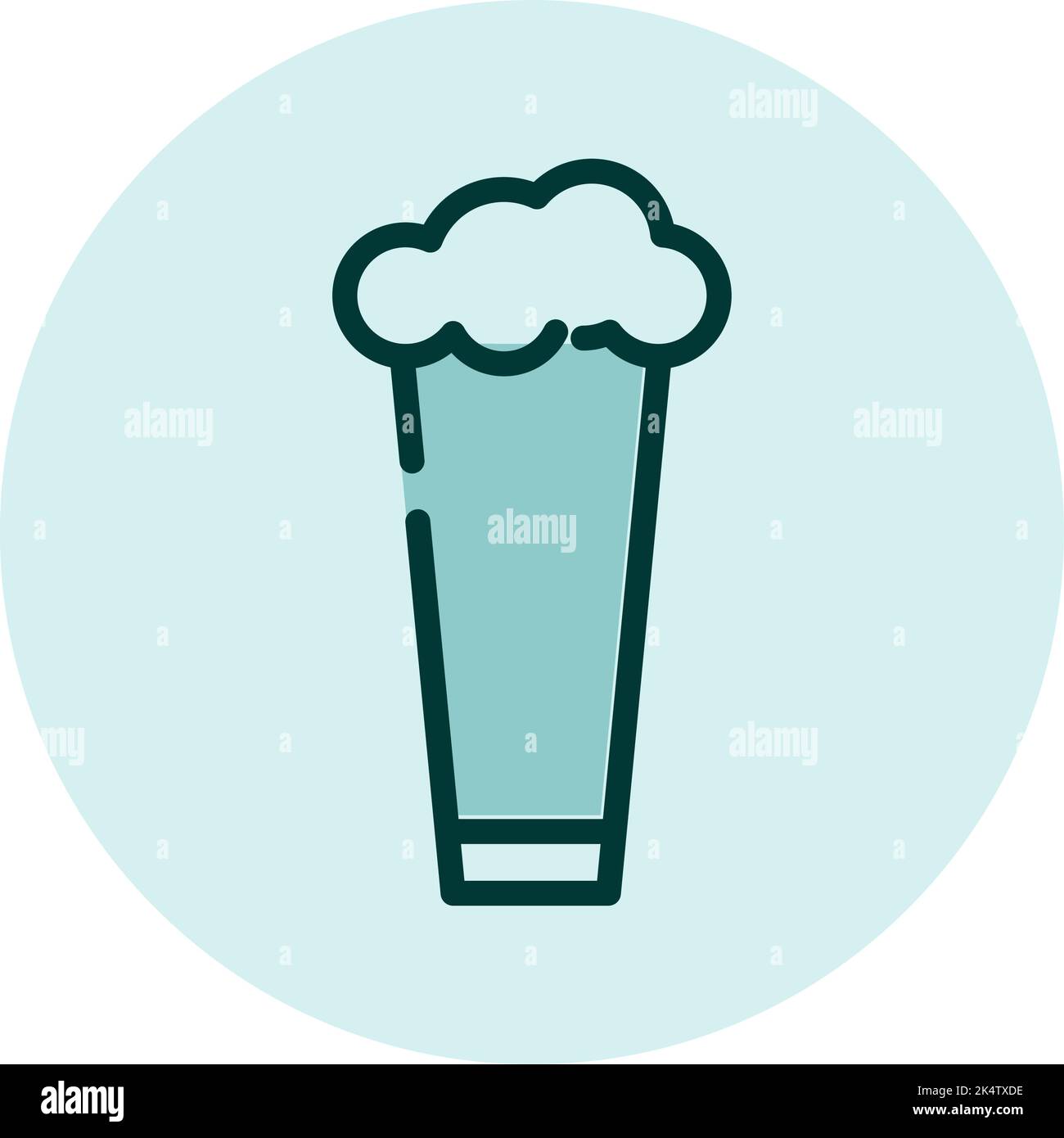 Tall glassware Stock Vector Images - Alamy