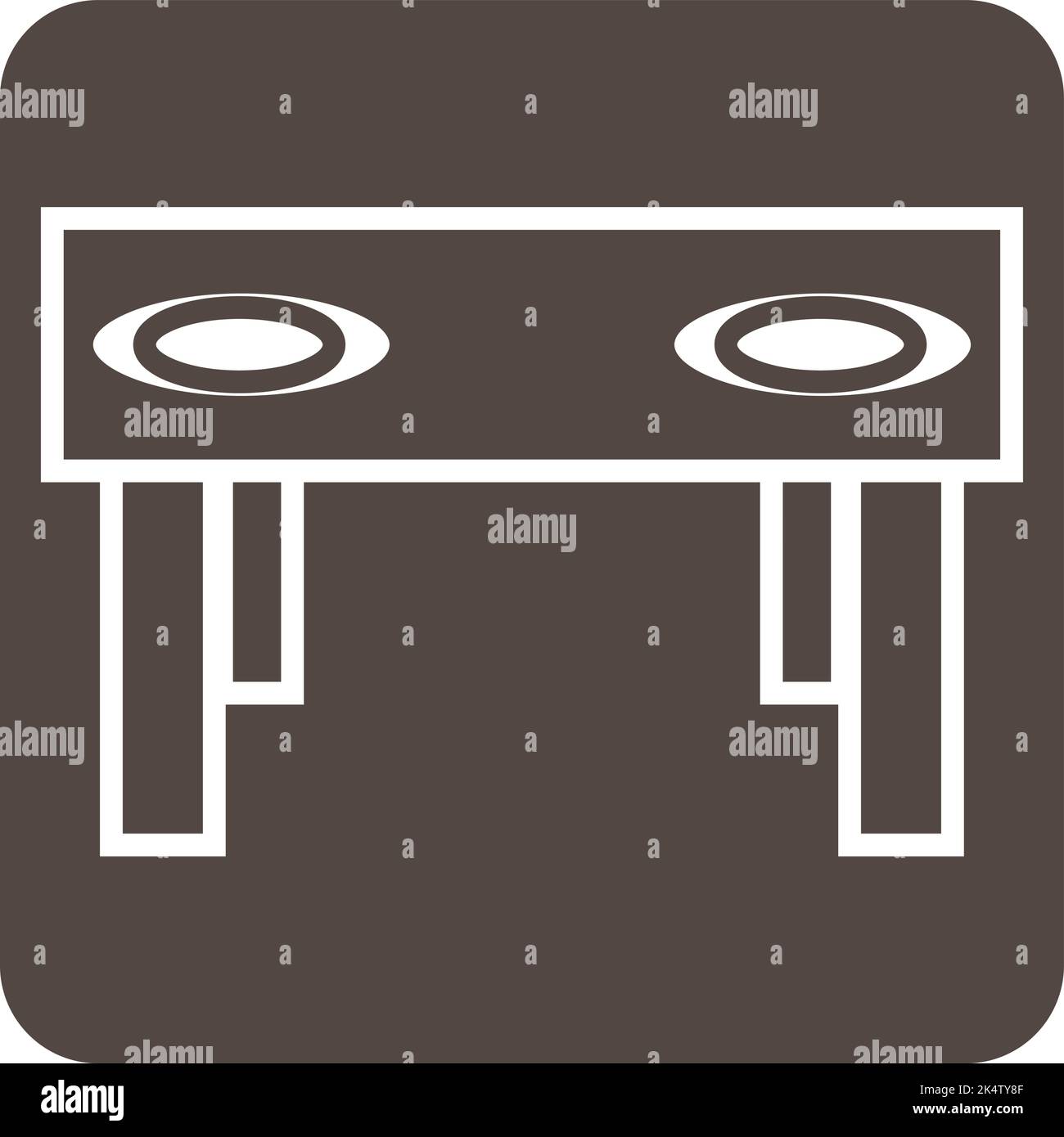 Table restaurant background Stock Vector Images - Alamy