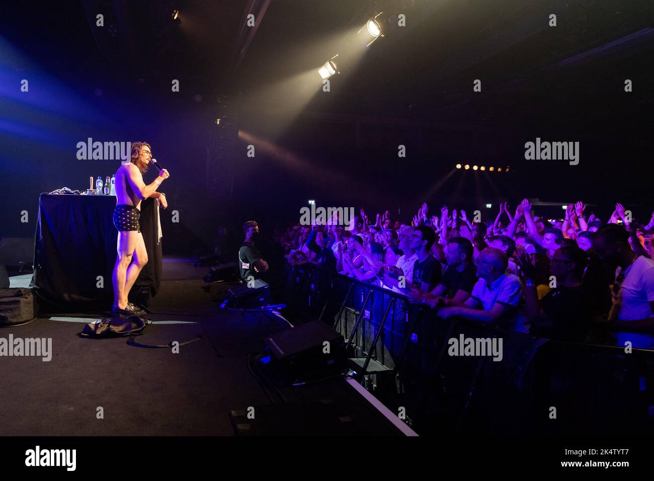 Marc Rebillet perfoms at the Montreux Jazz Festival, on July 07, 2022 ...