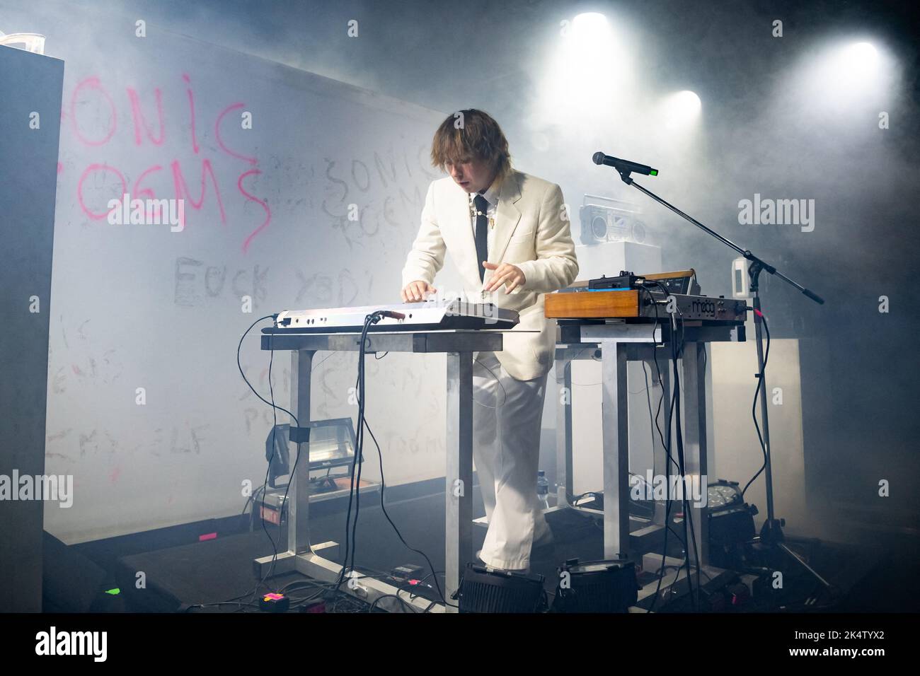 Lewis Ofman perfoms at the Montreux Jazz Festival, on July 06, 2022, in ...