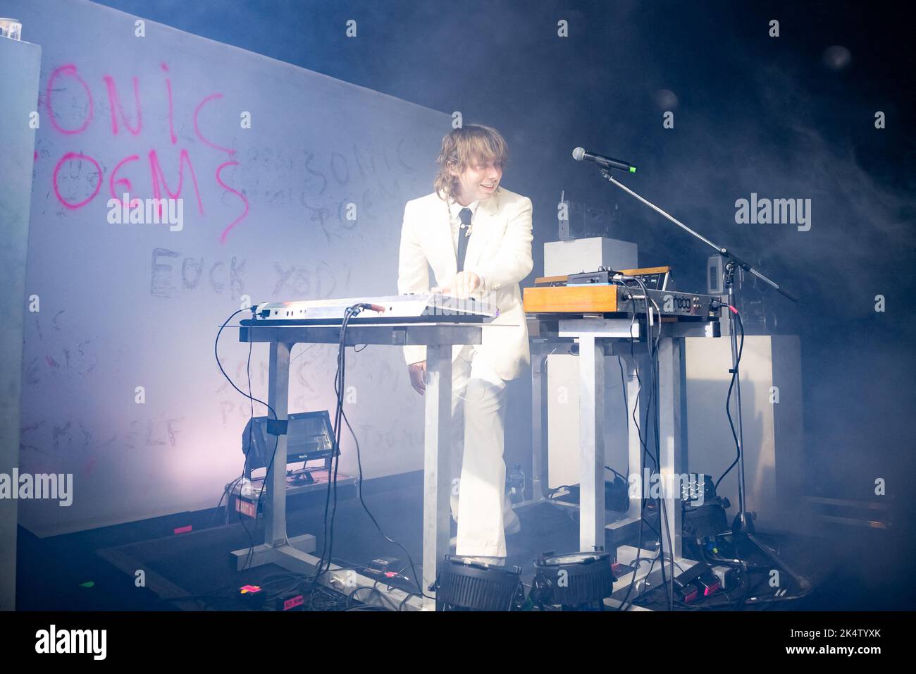 Lewis Ofman perfoms at the Montreux Jazz Festival, on July 06, 2022, in ...