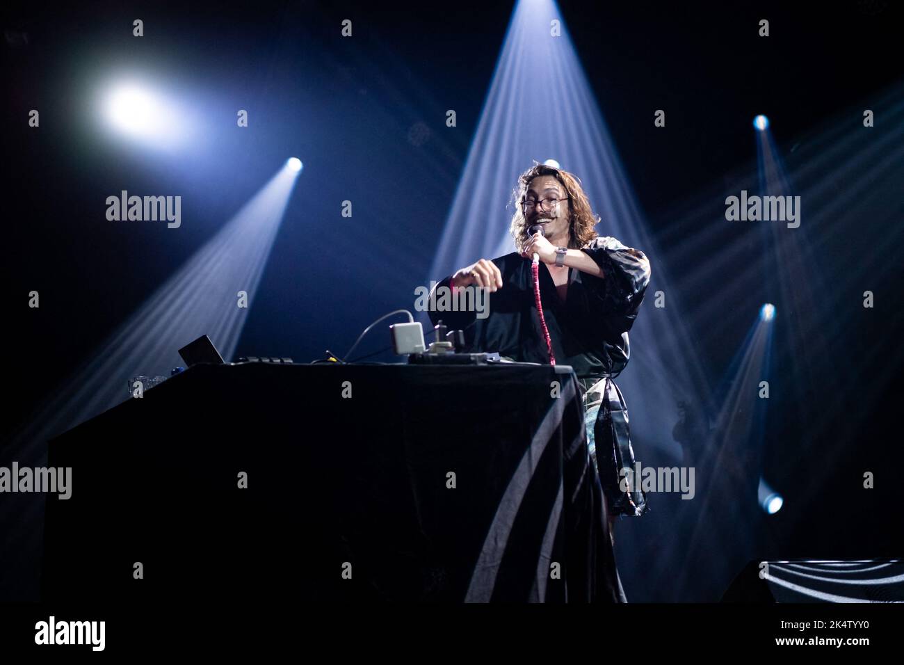 Marc Rebillet perfoms at the Montreux Jazz Festival, on July 07, 2022 ...