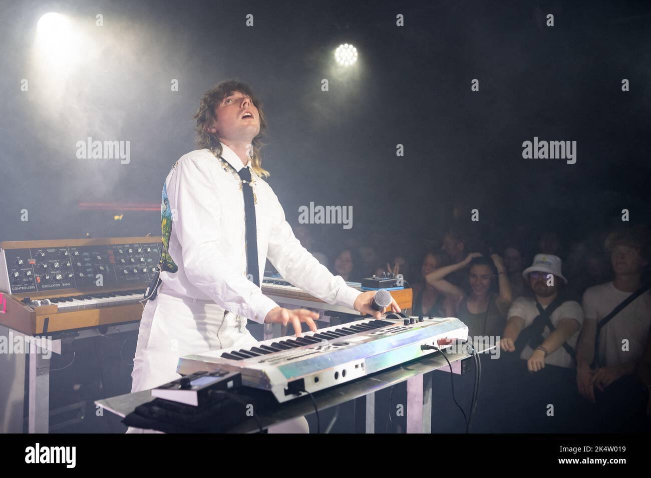 Lewis Ofman perfoms at the Montreux Jazz Festival, on July 06, 2022, in ...
