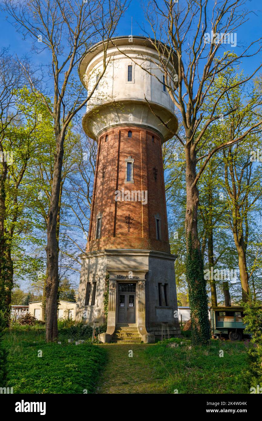 The Perleberg water tower is now the Hörturm (listening tower), a ...