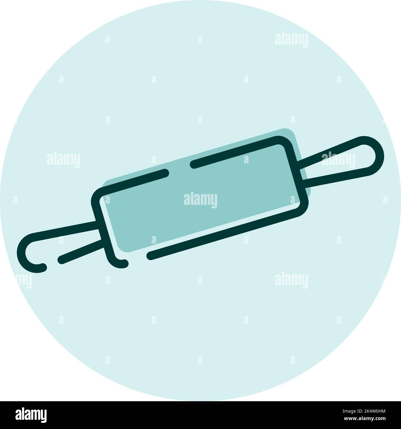 Roller cylinder Stock Vector Images - Alamy