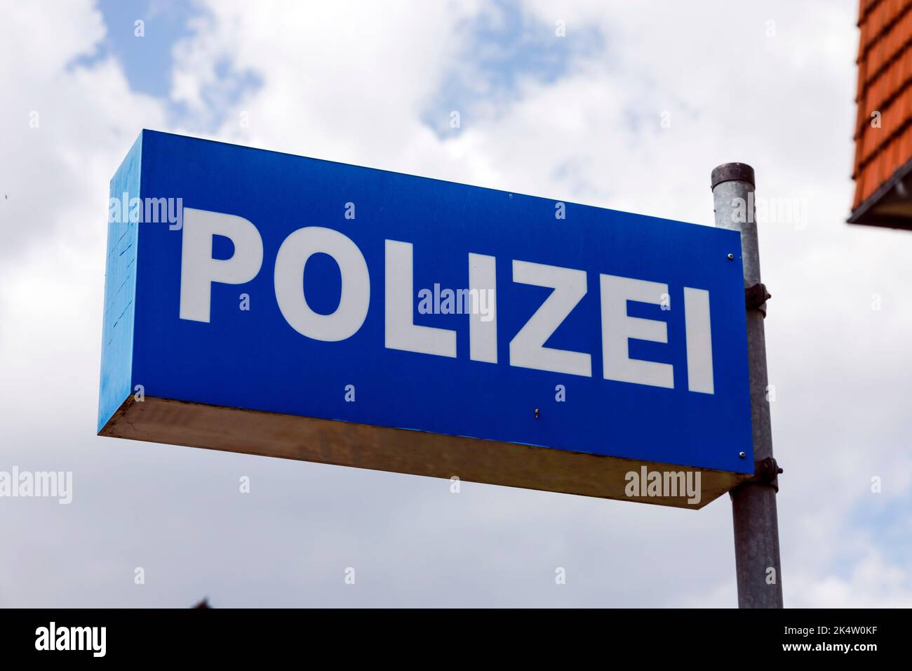 Police station signage hi-res stock photography and images - Alamy