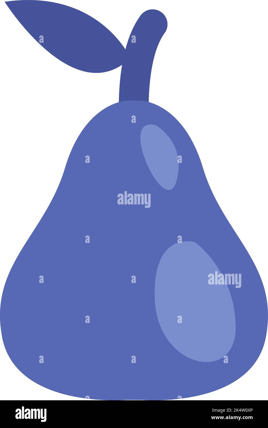 Blue pear Stock Vector Images - Alamy