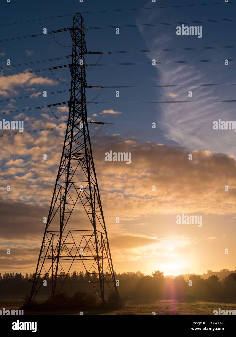 I love electricity pylons; I find their abstract, gaunt shapes ...