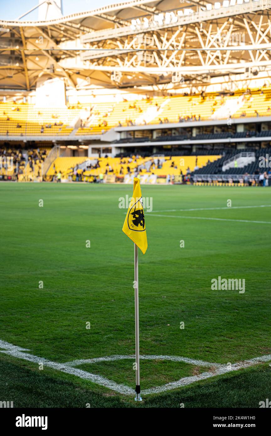 Athens, Lombardy, Greece. 3rd Oct, 2022. New stadium of AEK Athens FC ...