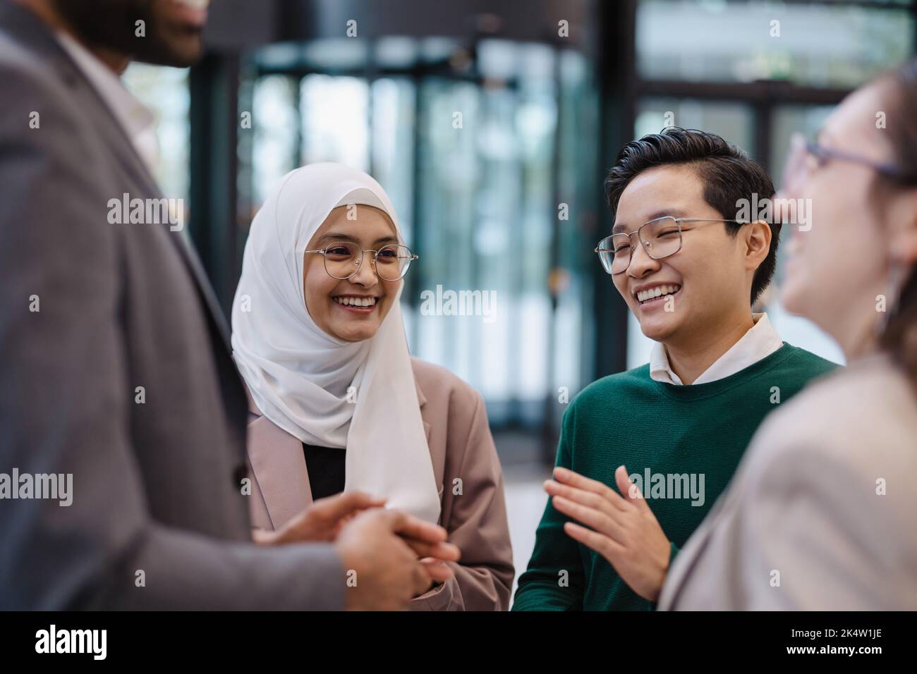 Office ethnic hi-res stock photography and images - Alamy