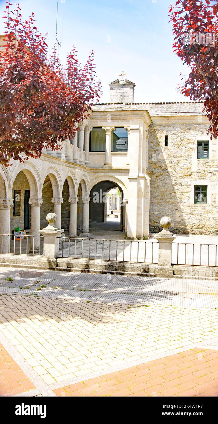 Church of meiras santa maria hi-res stock photography and images - Alamy