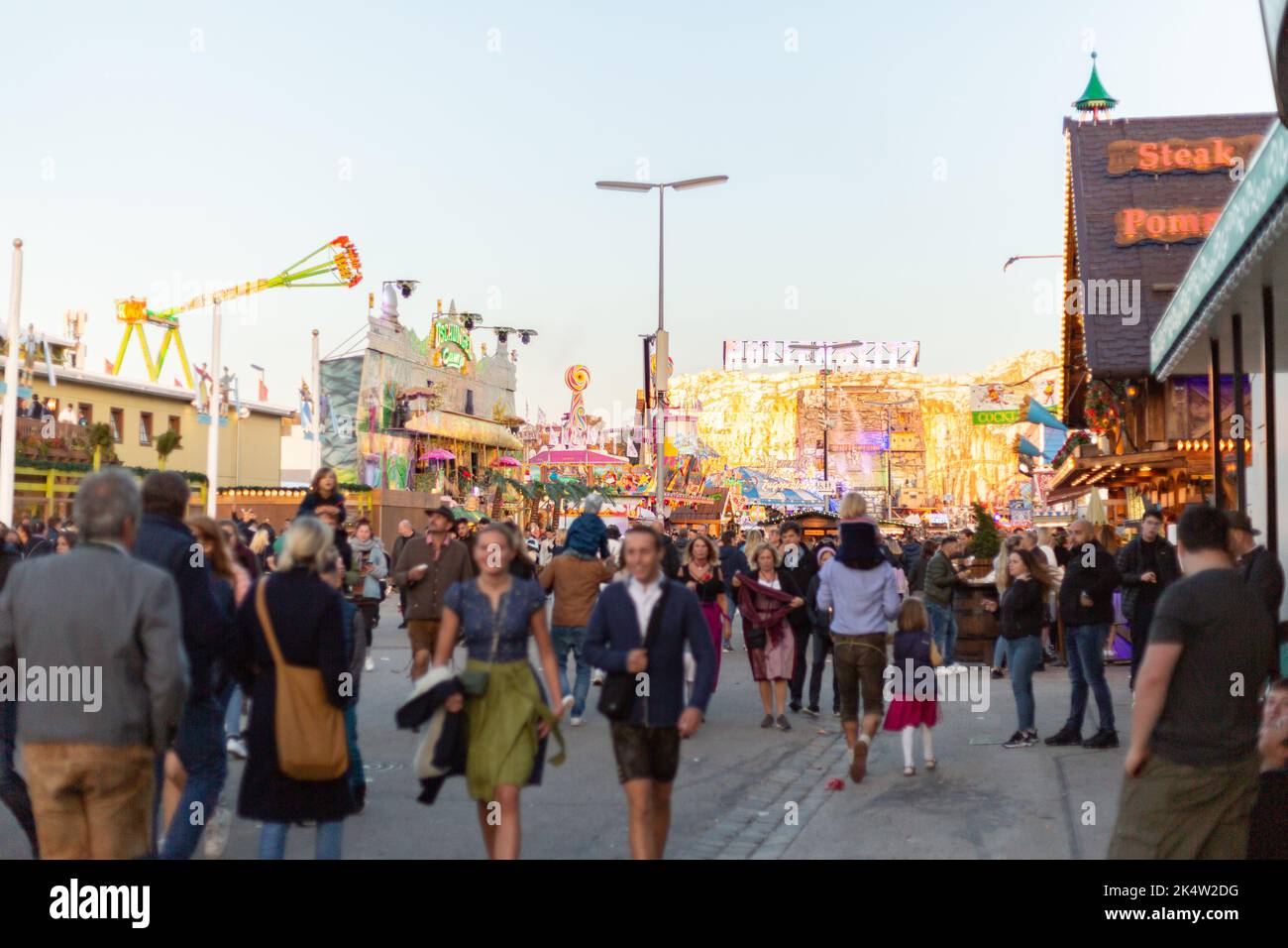Munich, Germany. 03rd Oct, 2022. Hundreds of thousands visit the ...