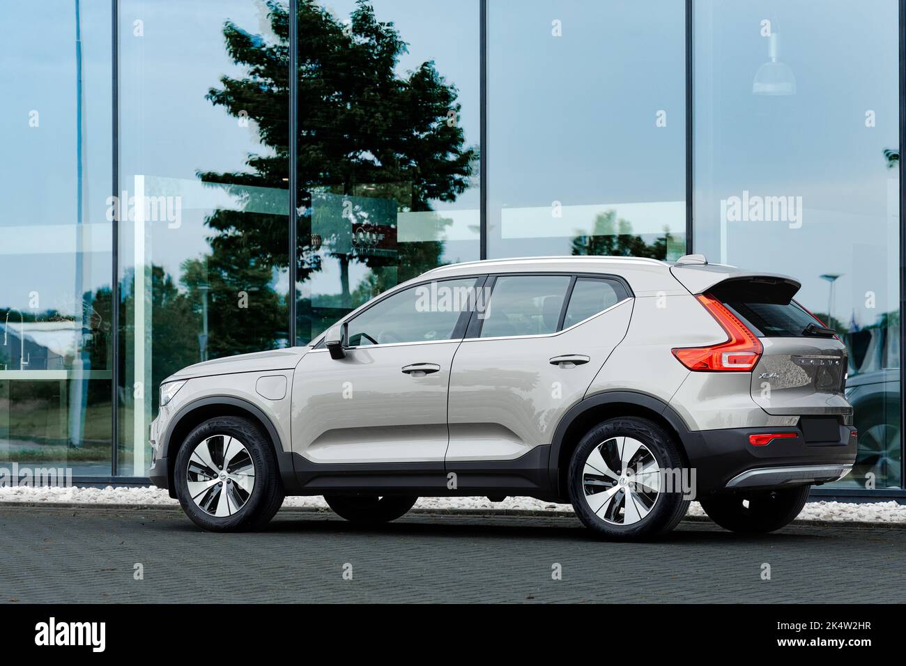 A brand new Volvo XC 40 in Drachten, Netherlands Stock Photo - Alamy
