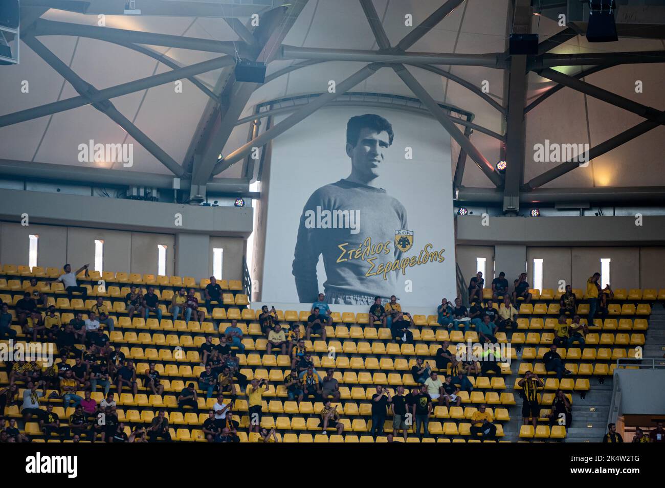 Athens, Lombardy, Greece. 3rd Oct, 2022. New stadium of AEK Athens FC ...