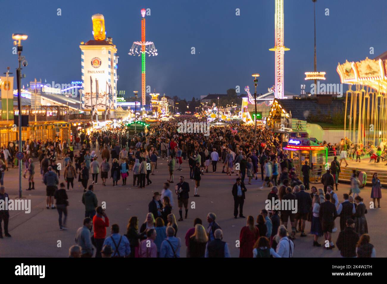 Munich, Germany. 03rd Oct, 2022. Hundreds of thousands visit the ...