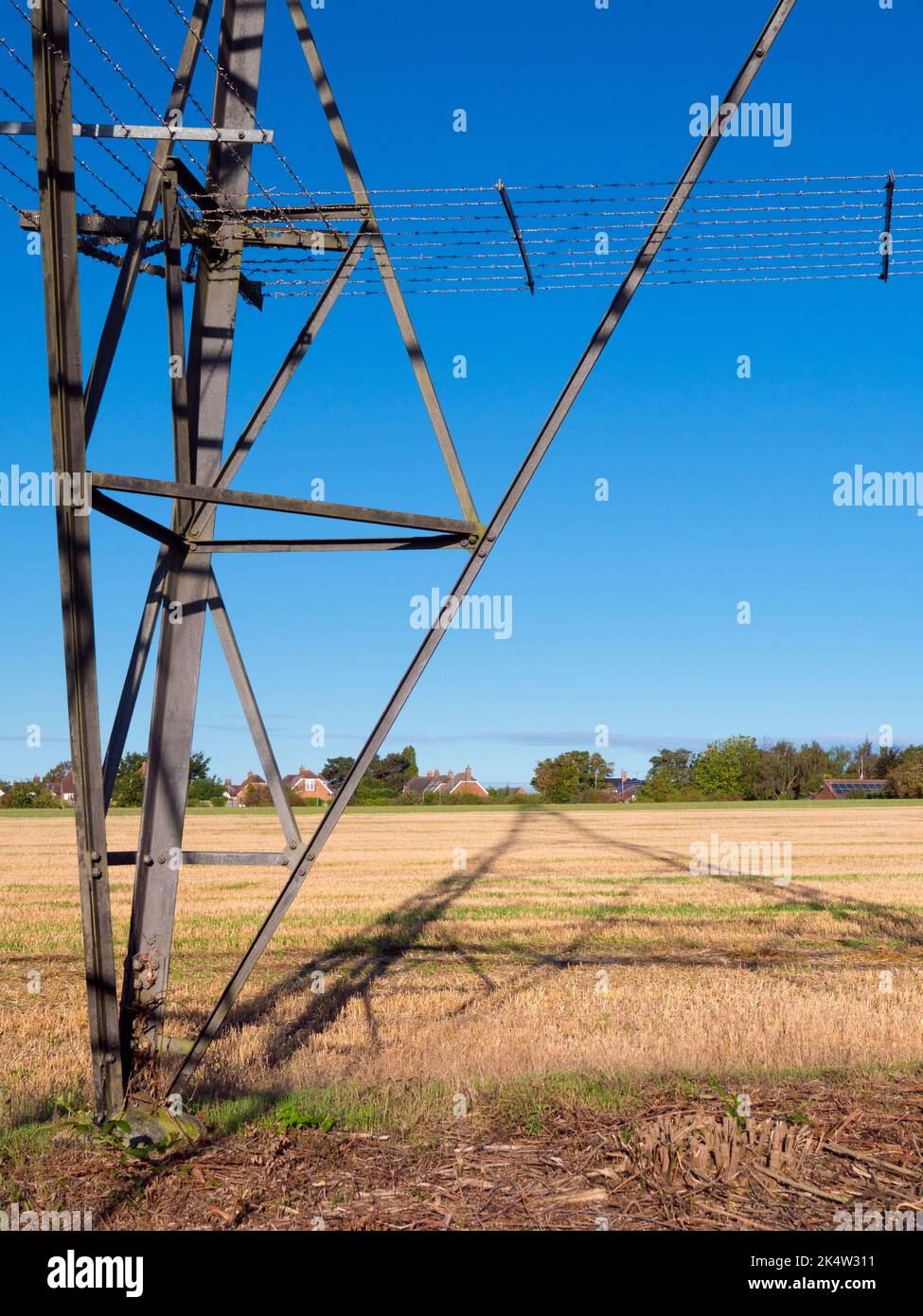 I love electricity pylons; I find their abstract, gaunt shapes ...