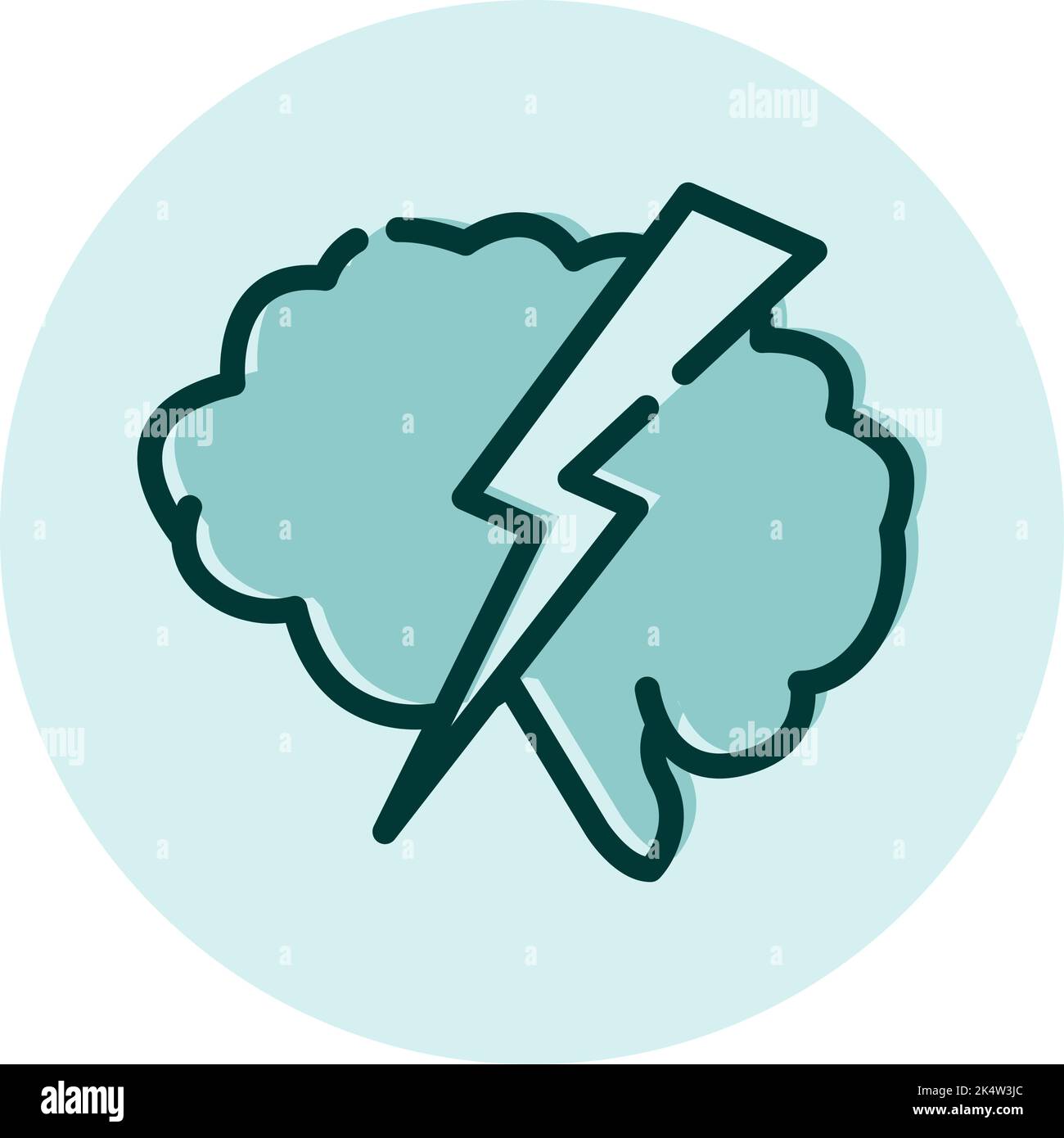 Education brainstorming, illustration, vector on a white background ...