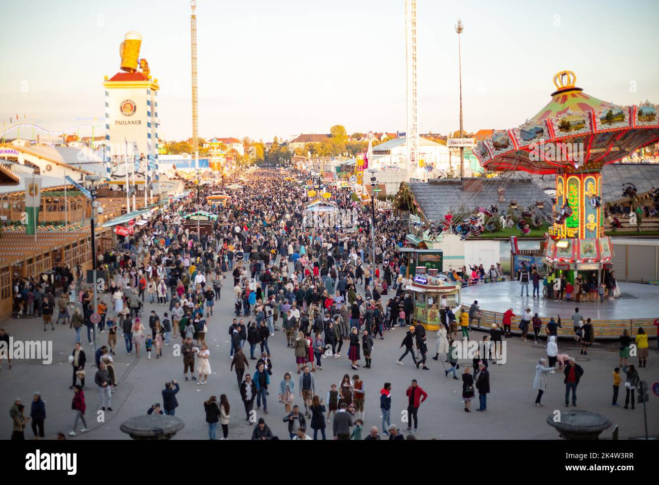 Munich, Germany. October 3rd, 2022, Hundreds of thousands visit the ...
