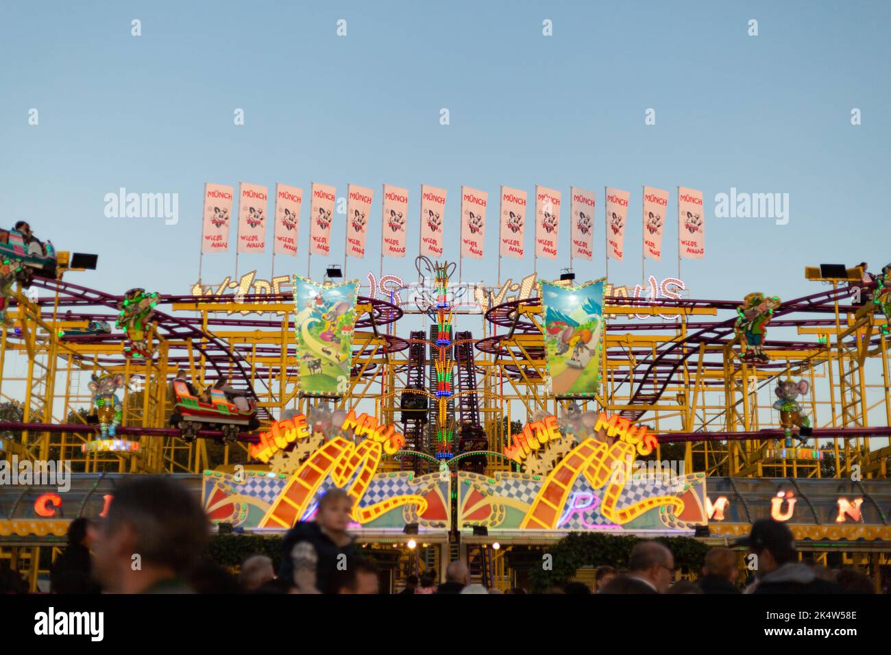 Hundreds of thousands visit the Oktoberfest 2022 on October 3rd, 2022 ...