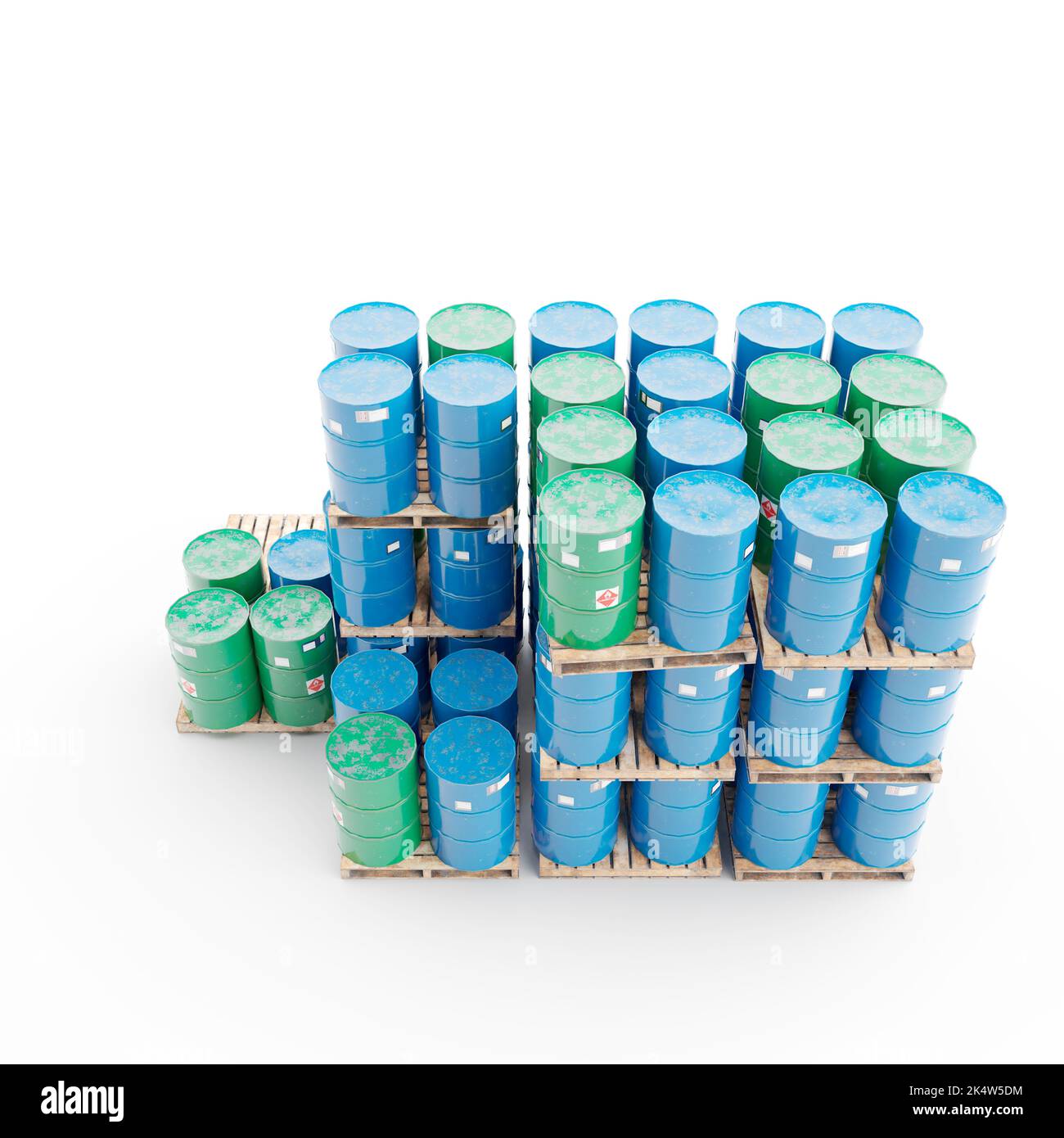 Stacked barrels Cut Out Stock Images & Pictures - Alamy