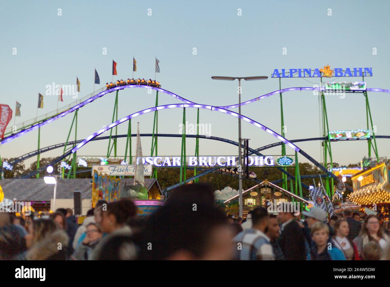 Hundreds of thousands visit the Oktoberfest 2022 on October 3rd, 2022 ...