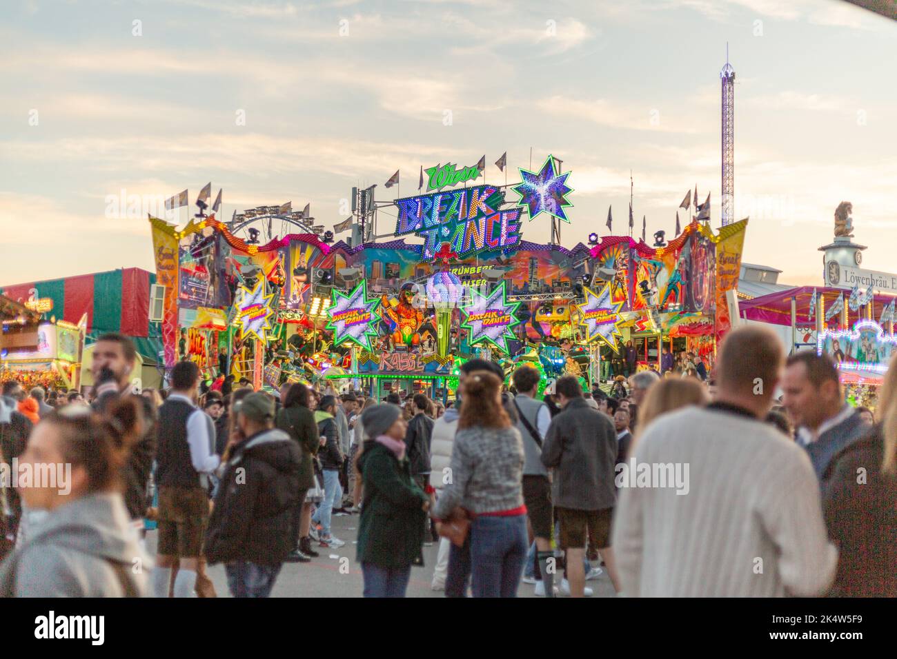 Hundreds of thousands visit the Oktoberfest 2022 on October 3rd, 2022 ...