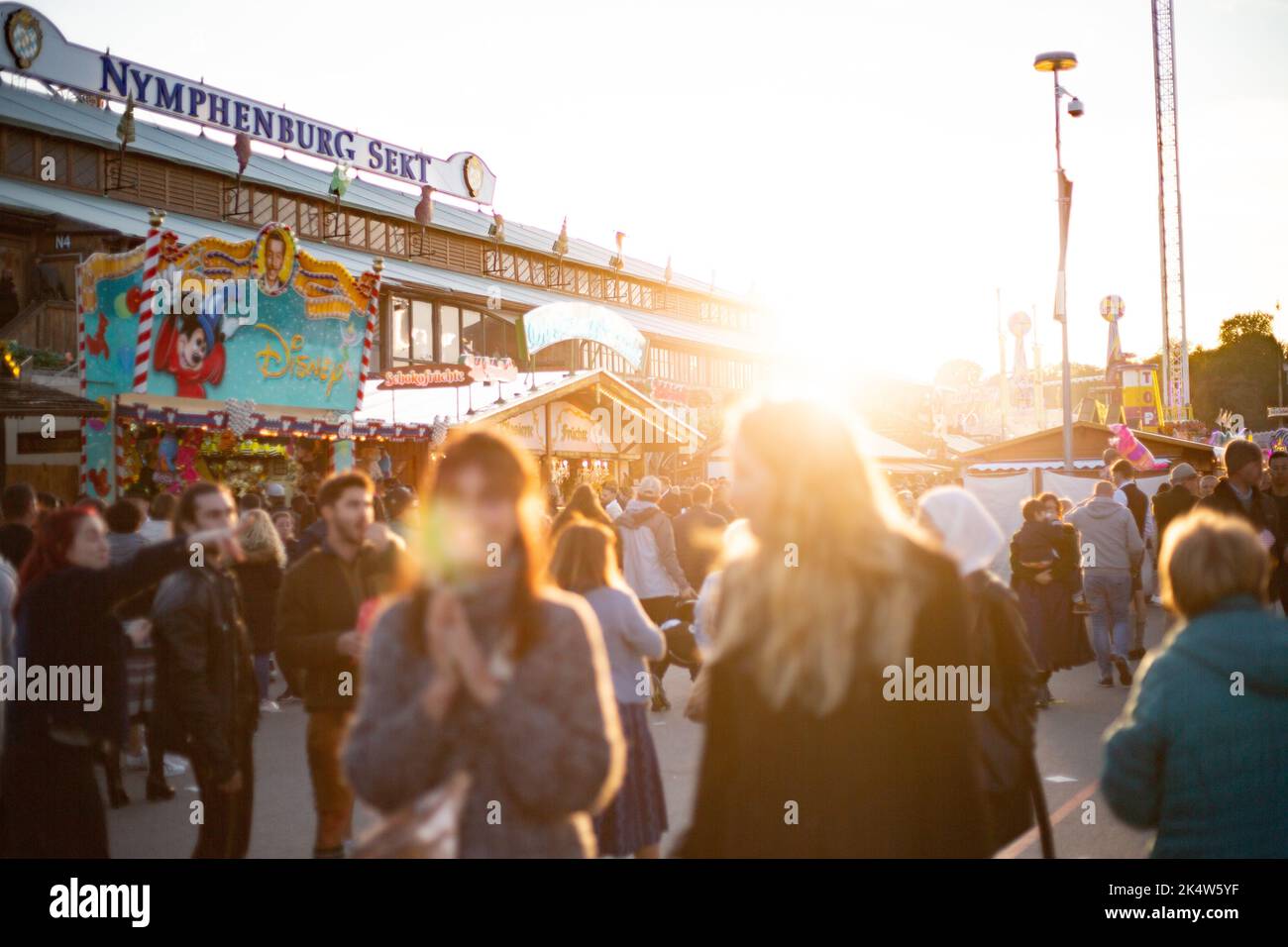 Hundreds of thousands visit the Oktoberfest 2022 on October 3rd, 2022 ...