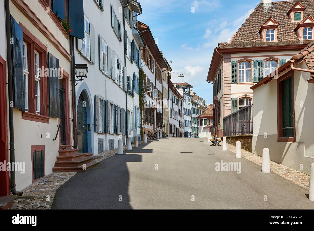 Old beautiful houses basel hi-res stock photography and images - Alamy