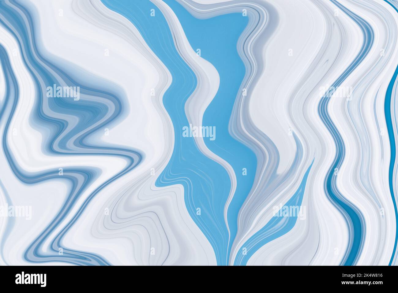Abstract blue and white background, soft color painted texture ...
