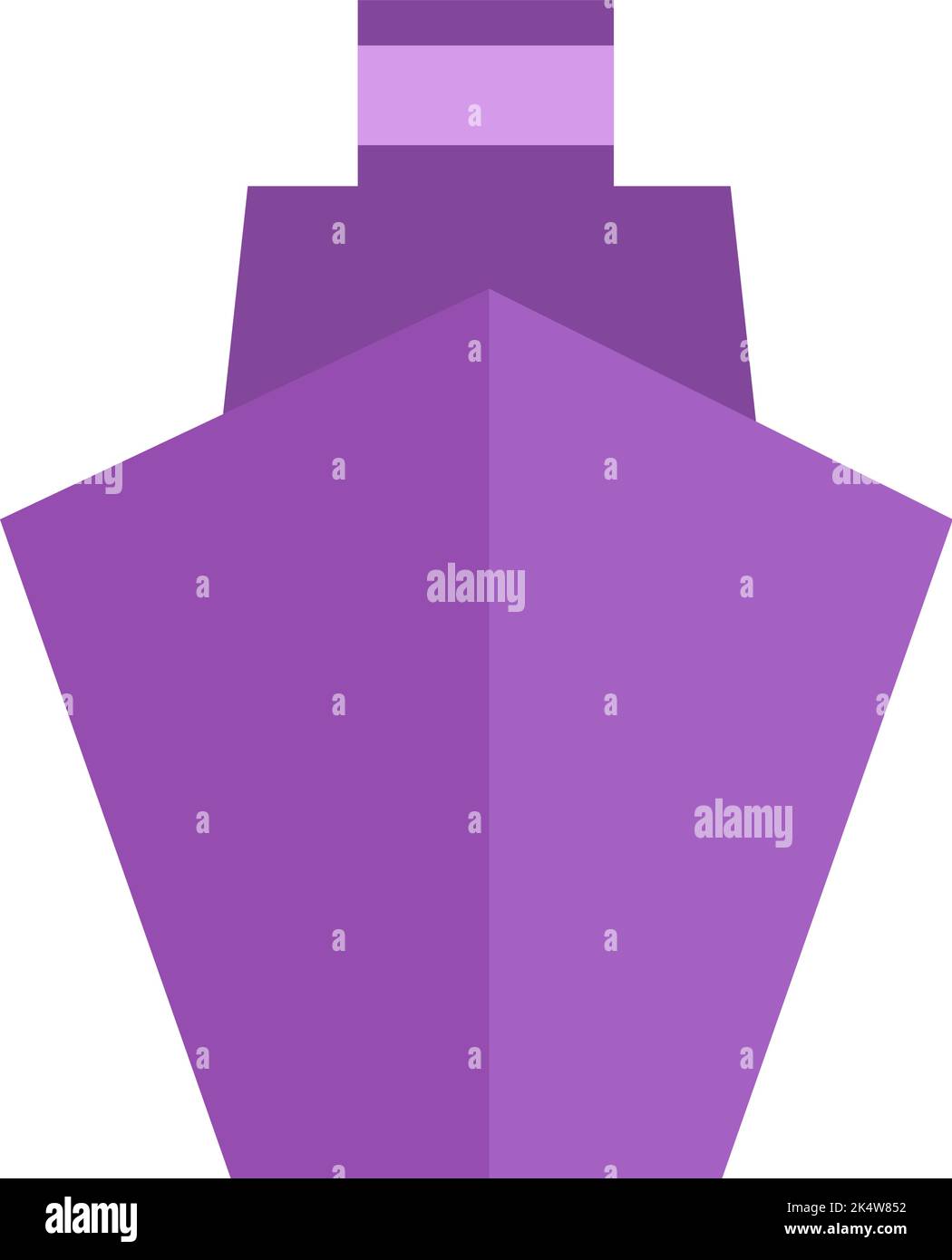 Logistics purple ship, illustration, vector on a white background Stock ...