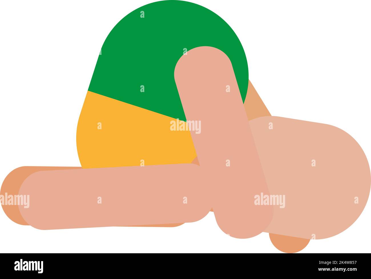 Tumbling gymnastics Stock Vector Images - Alamy