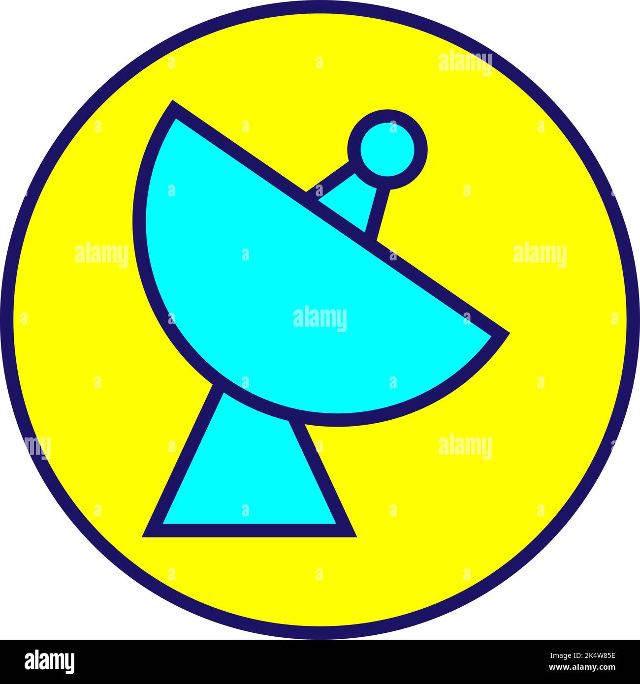 Antenna tv vector vectors hi-res stock photography and images - Alamy