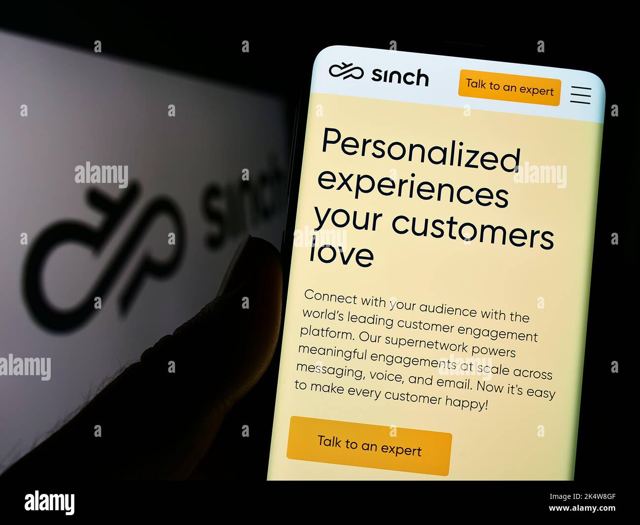 Sinch logo hi-res stock photography and images - Alamy