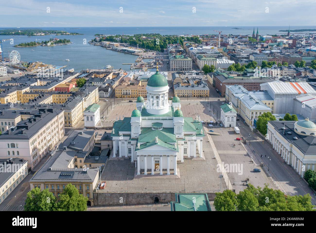 Helsinki old church view hi-res stock photography and images - Alamy