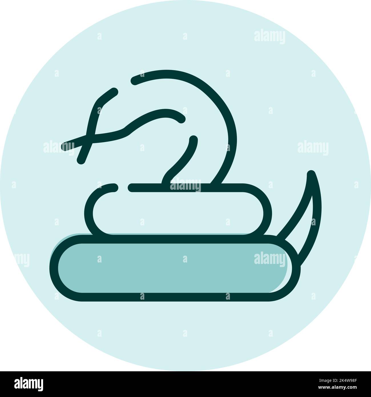 Alert snake Cut Out Stock Images & Pictures - Alamy